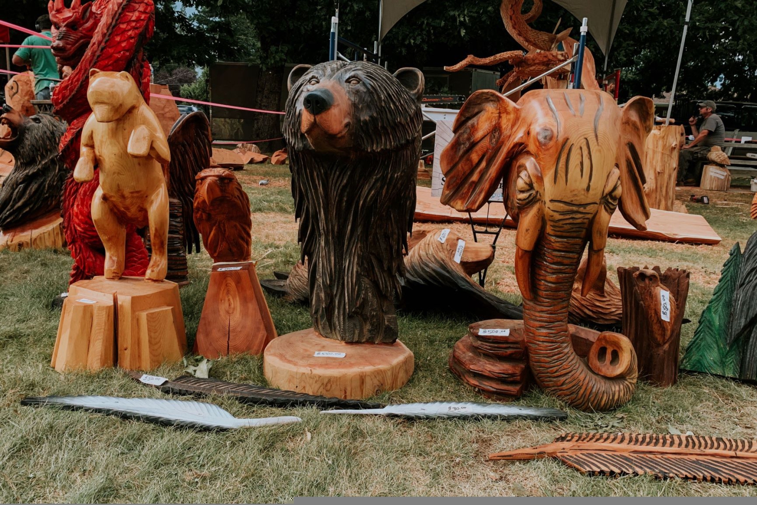 Hope Chainsaw Carving Competition