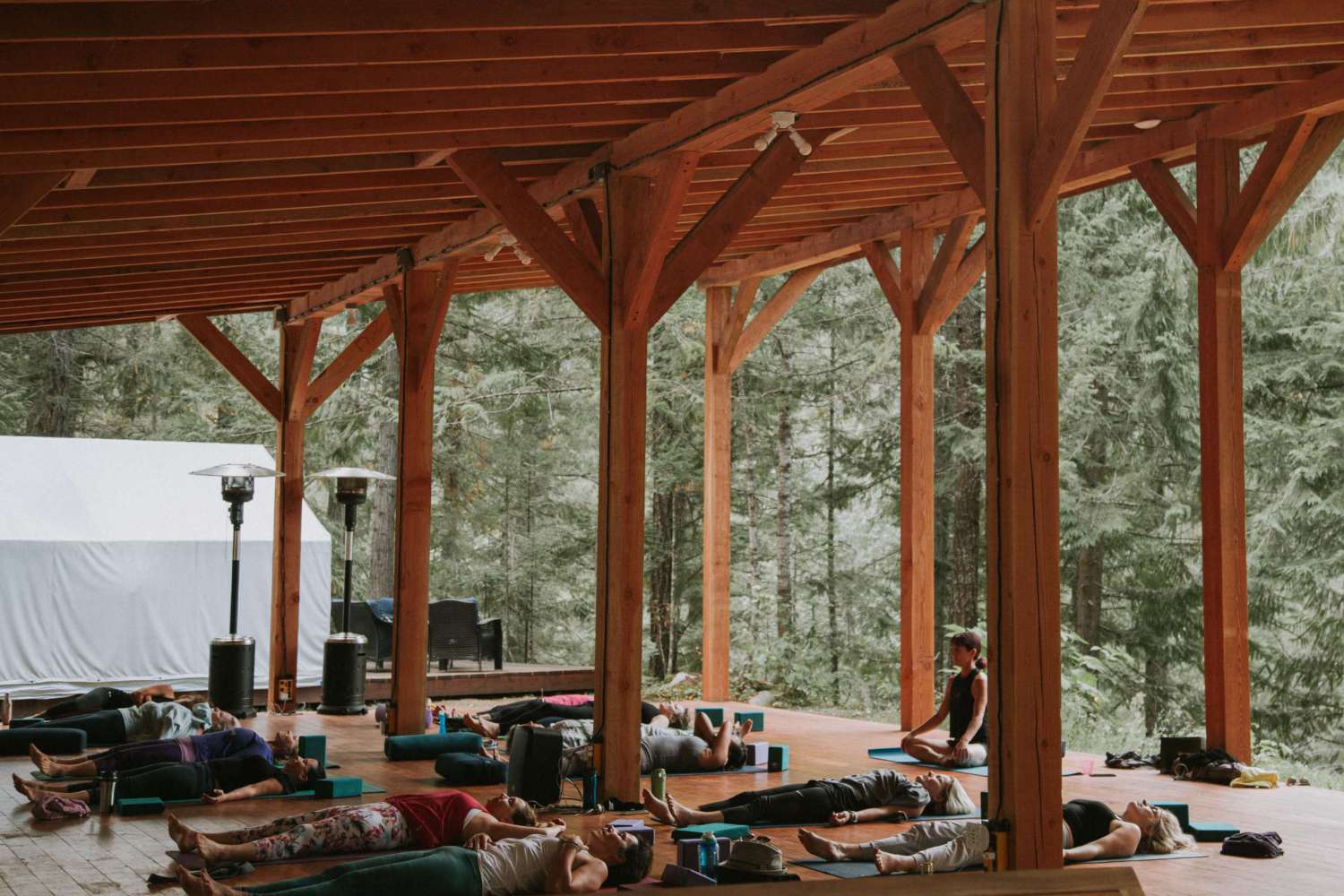 Yoga Retreats at REO Rafting Resort - Tourism Hope Cascades and Canyons